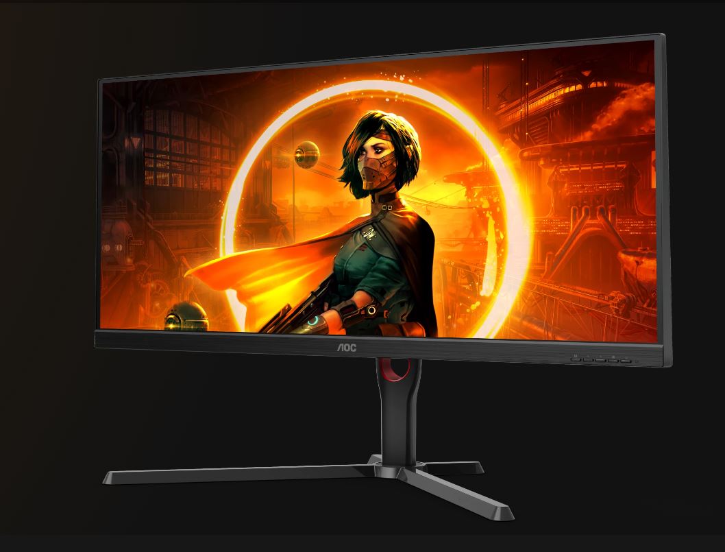 AOC 34' 3K Gaming 1ms 144hz, 130mm Height Adjustable Stand. FreeSync ...