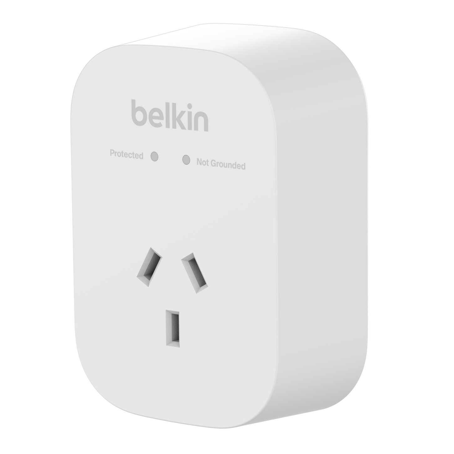 Belkin 1-Outlet Surge Protection – White (SRA010AU), 1800 Joules ...