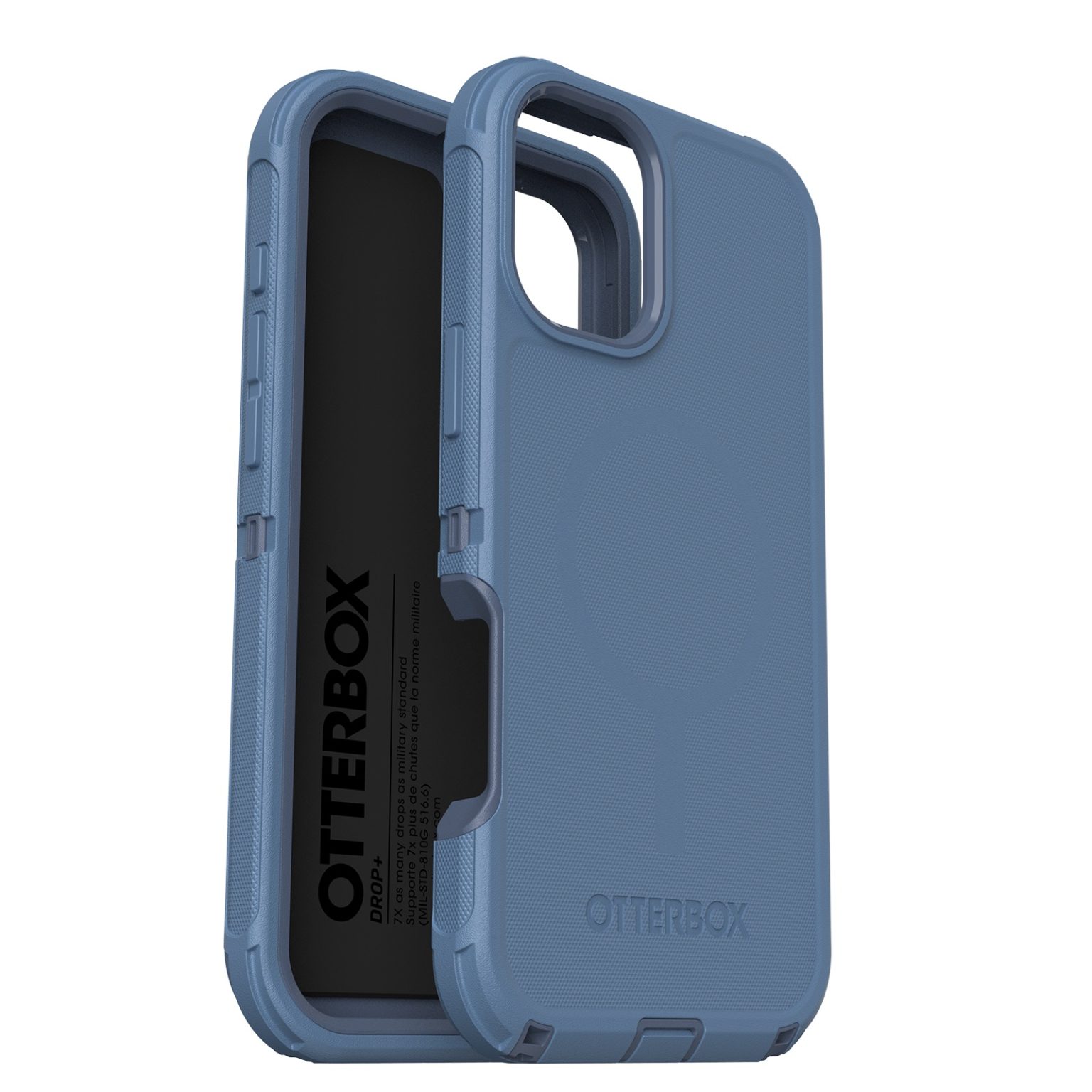 OtterBox Defender MagSafe Apple iPhone 16 Pro Max (6.9′) Case Baby Blue Jeans-(77-95985)DROP+ 7X ...