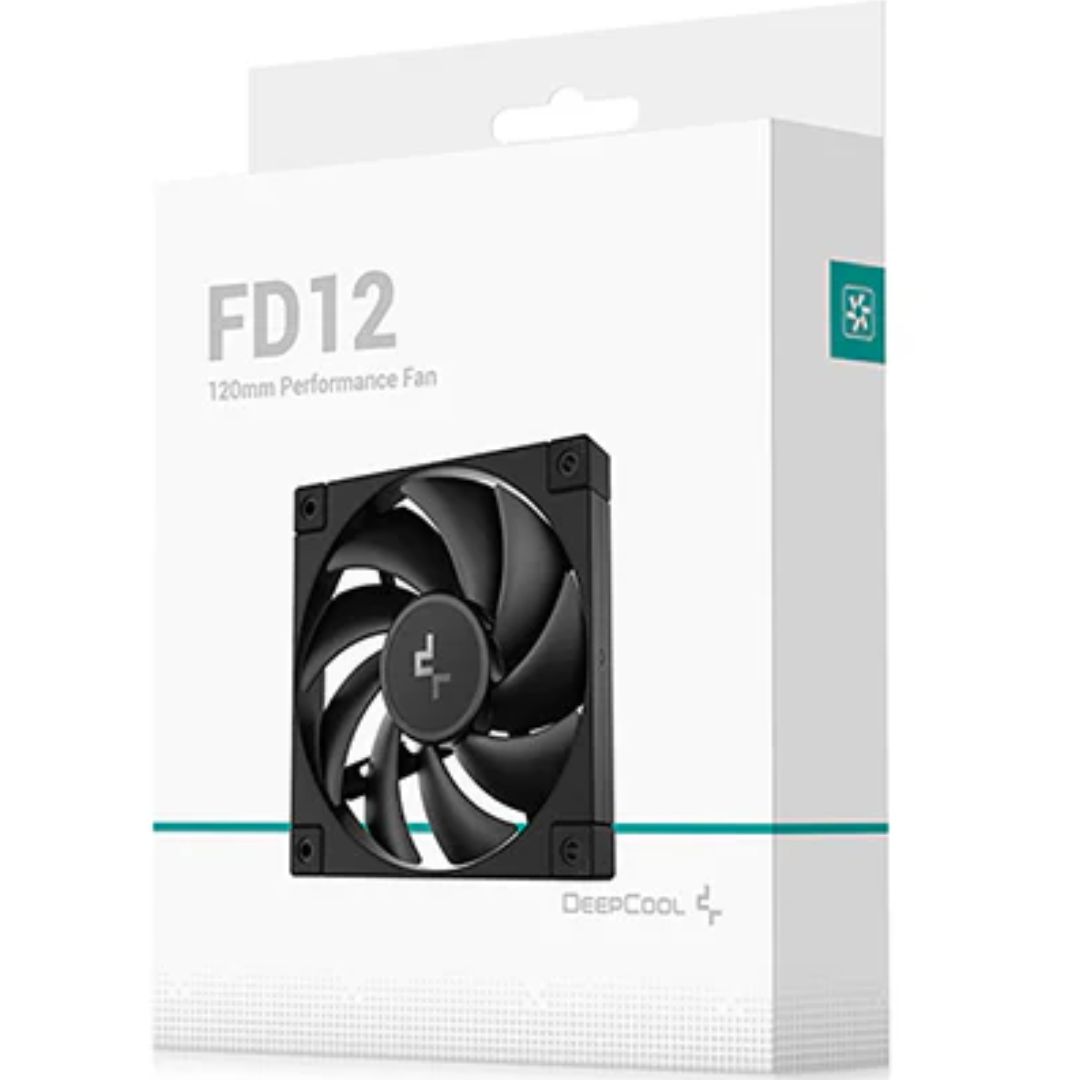 DeepCool FD12 Performance 120mm Case Fans, 4-pin PWM, 400~2050 RPM ...