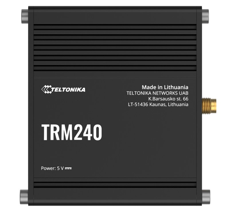 Teltonika TRM240 Industrial Cellular Modem, 4G/LTE (Cat 1), USB LTE Cat ...