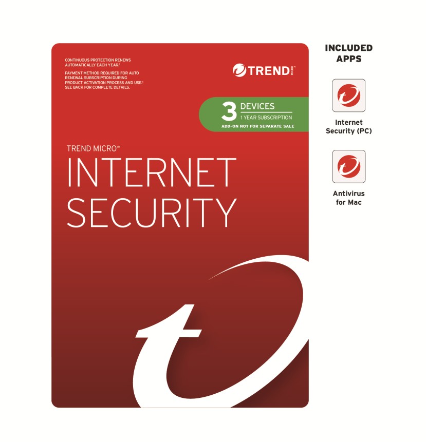 Trend Micro Internet Security (3 Devices) 1 Year Add-On Auto Renew OEM – Screwloose Online Shop